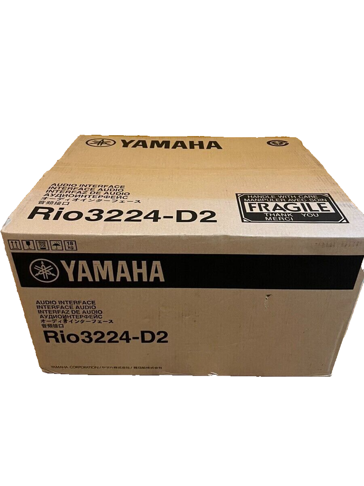 YAMAHA Rio3224-D2 / I/O rack analog 32-Input /16-Output audio interface ...