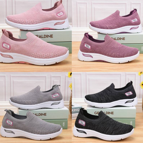 Ladies Get Fit Go Walking Slip On Gym Fitness Memory Foam Womens ...