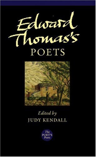 Edward Thomas's Poets (Poet's Poets) By Edward Thomas 9781857549089 | eBay