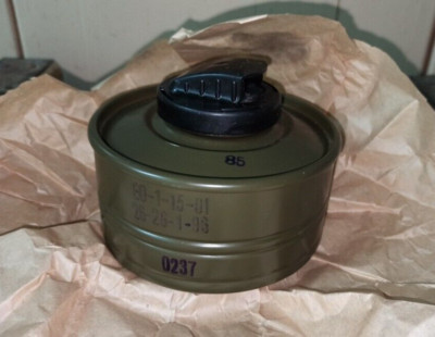 NBC/CBRN New Charcoal FILTER for Russian Military PMK-2 PMK-3 Gas Mask ...