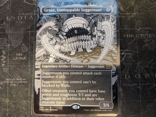 MTG Magic: The Gathering Graaz, Unstoppable Juggernaut Ichor ONE ...