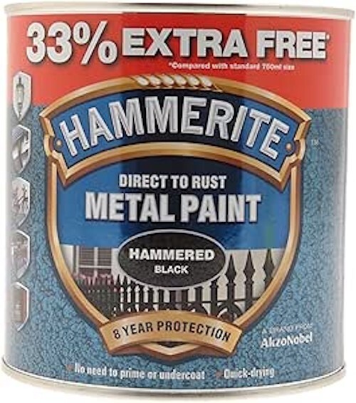 Hammerite Hammered Finish Paint ( 250,750ml, 1L, Spray 400ml ) MULTIPLE ...