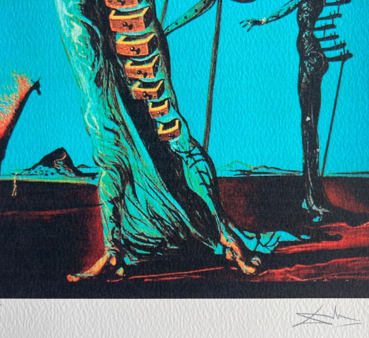 Salvador Dali Burning Giraffe Hitecera Surreal Salvador Dali Burning