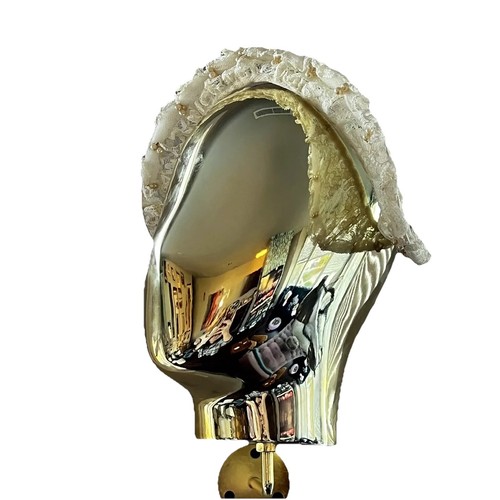 Vintage 1940s Ecru Lace + Pearl Bridal Halo Art Deco Headpiece Crescent ...