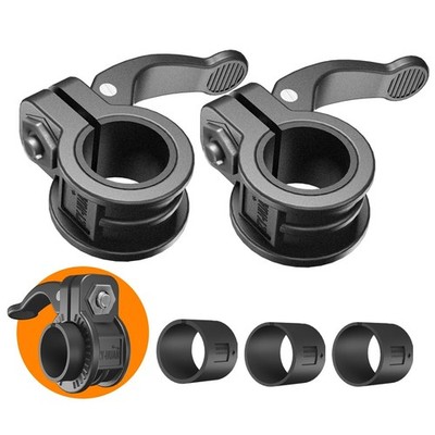 Adjustable Barbell Clips 1 Inch | Quick Release Locking Collars for ...