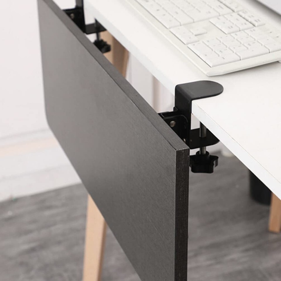 Under Desk Keyboard Tray Mount Bracket Space Saver Easy Install C ...