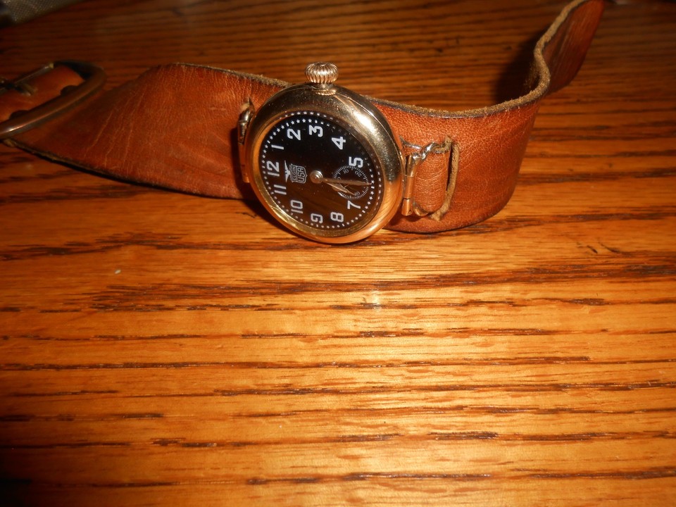 Vintage Elgin WW1 Military watch w/ General Pershing Dial Exc, Serviced ...
