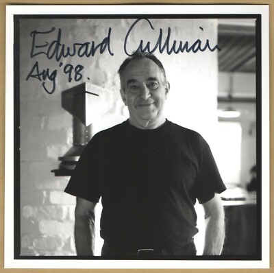 Ted Cullinan (1931-2019) - English architect - Rare signed photo - 1998 ...