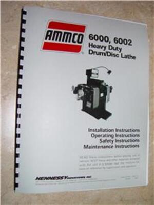Ammco Model 6000 & 6002 Manual | eBay