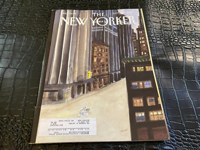 JULY 9 & 16 2007 NEW YORKER vintage magazine - EMPTY STREETS | eBay