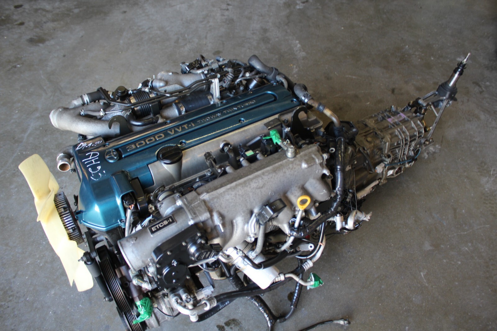 JDM Toyota Supra 2JZGTE Engine 3.0L JZA80 V160 Getrag 6speed Manual ...