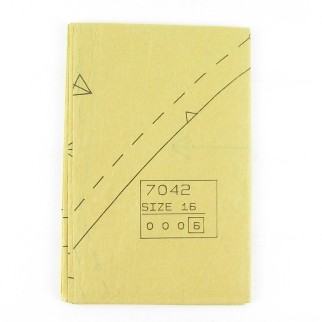 Vintage Simplicity 7042 Dress Jumper Cowl Size 16 Bust 38 Easy to Sew ...