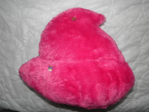 Peeps SOFT FLUFFY PINK CHICK PEEP 12" Plush STUFFED ANIMAL Toy | eBay