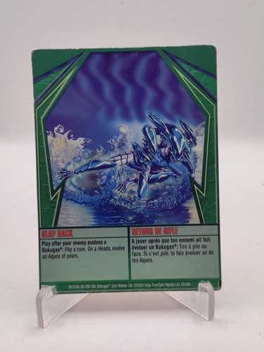 Bakugan Battle Brawler Gundalian Slap Back Ability Card 48/48a BA1048 ...