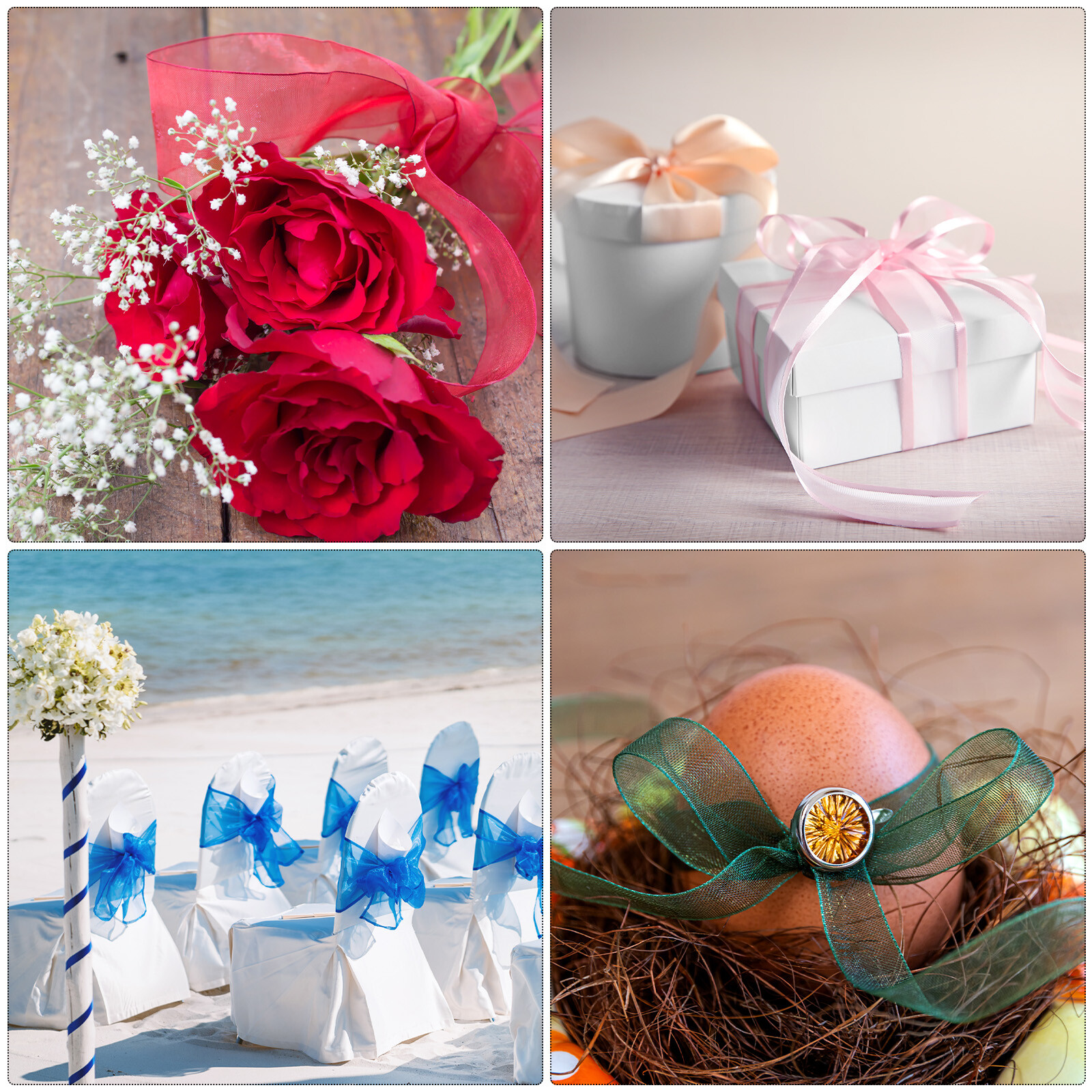 3/4" 25 Yard Satin Ribbon Grosgrain Wedding Bouquet Ribbon Corn Yellow ...