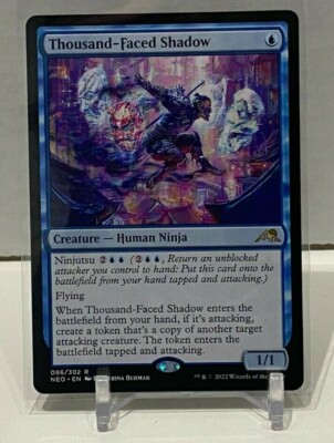 MTG - Kamigawa: Neon Dynasty NEC - Thousand-Faced Shadow 86 NM/M | eBay