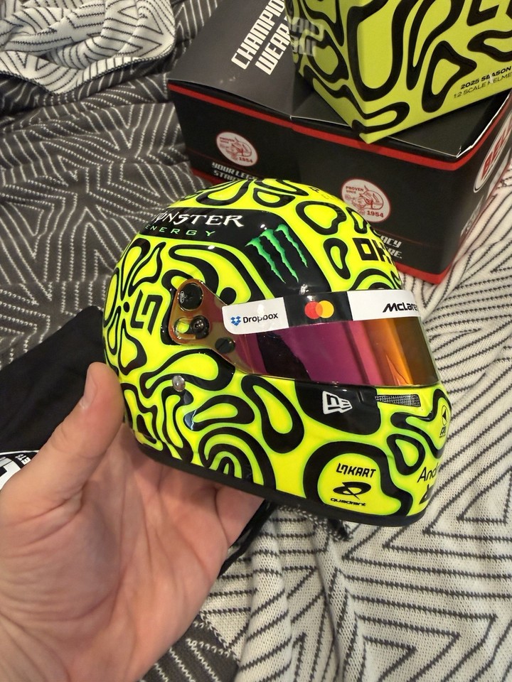 Bell Helmets 1/2 Lando Norris 2025 Mini Helmet | eBay