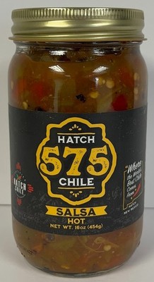 The Fresh Chile Co. New Mexico Hatch Chile 575 Hot Salsa 16oz | eBay