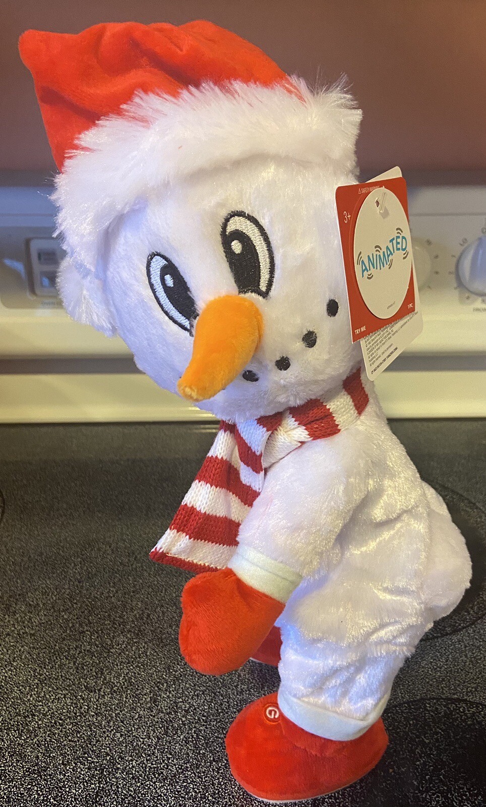 NEW 15" ANIMATED TWERKING MUSICAL SNOWMAN ICE ICE BABY CHRISTMAS DECOR. GEMMY | eBay