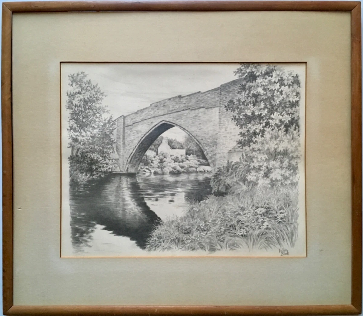 Stone Bridge Drawing