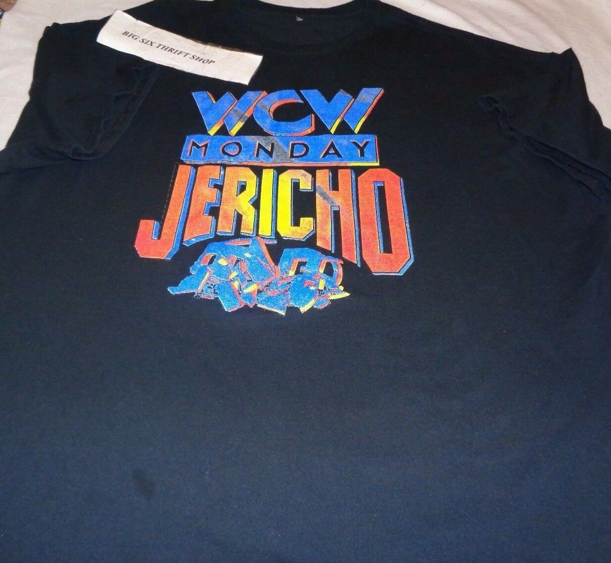 VTG WCW Monday Chris Jericho Anonymous Jerichoholics Shirt Wrestling ...