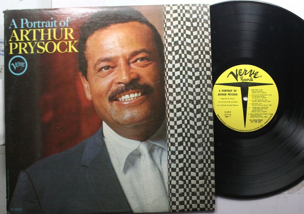 Arthur Prysock Lp - A Portrait Of Arthur Prysock On Verve - Vg+ / Vg++ ...