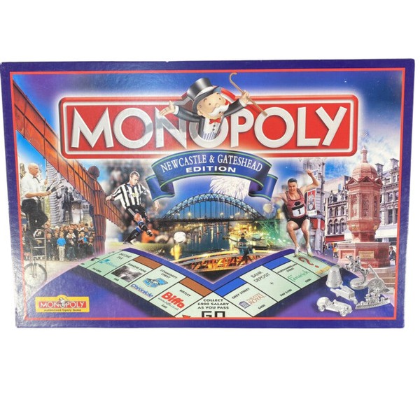 Winning Moves Monopoly Board Game - Newcastle and Gateshead Edition for ...