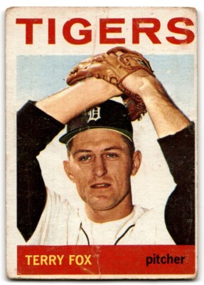 1964 Topps Terry Fox Detroit Tigers #387 | eBay