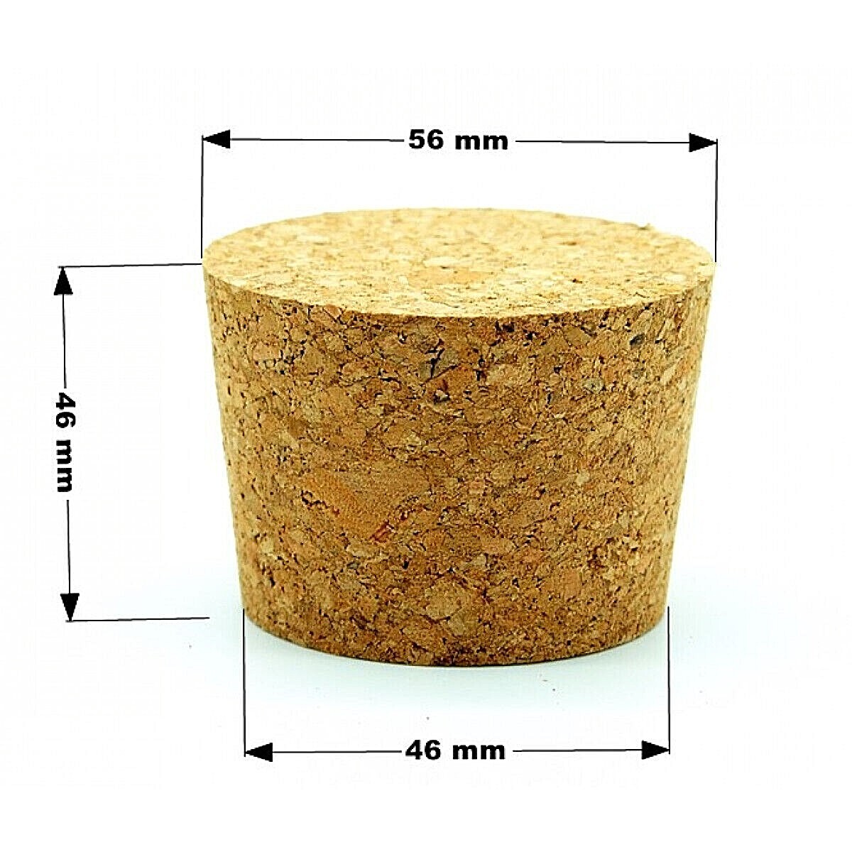 Cork Bung (pack of 5) - Tapered Cork Bung, Cork Plug, Cork Stopper ...