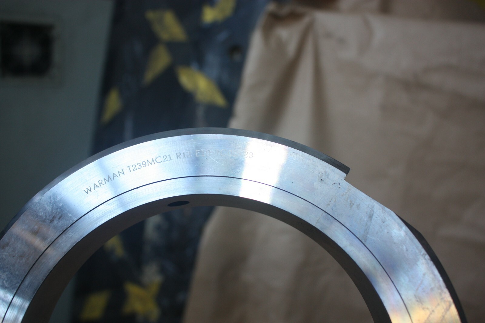 WEIR Warman T239MC21 R12 E10 7C02-23 Pump Seal Unload Ring Impeller ...