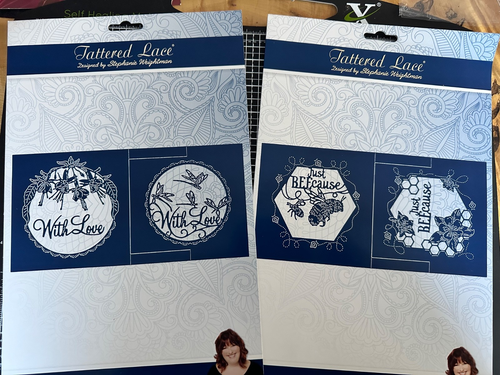 Share Tattered Lace Symphony Just beecause & Fuchsia Love dies | eBay UK