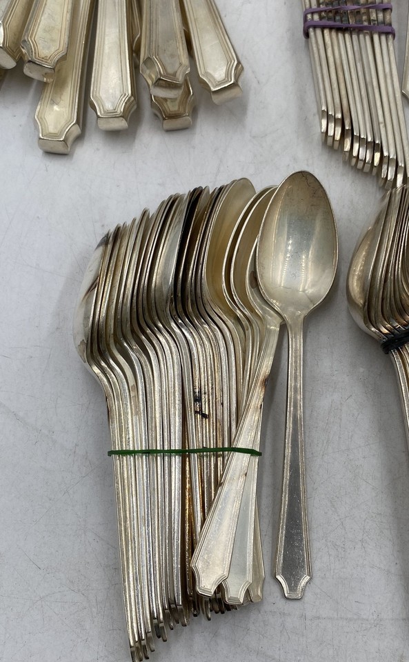 Insico Silverware Stainless Steel Forks Spoons Knives Flatware Mixed ...