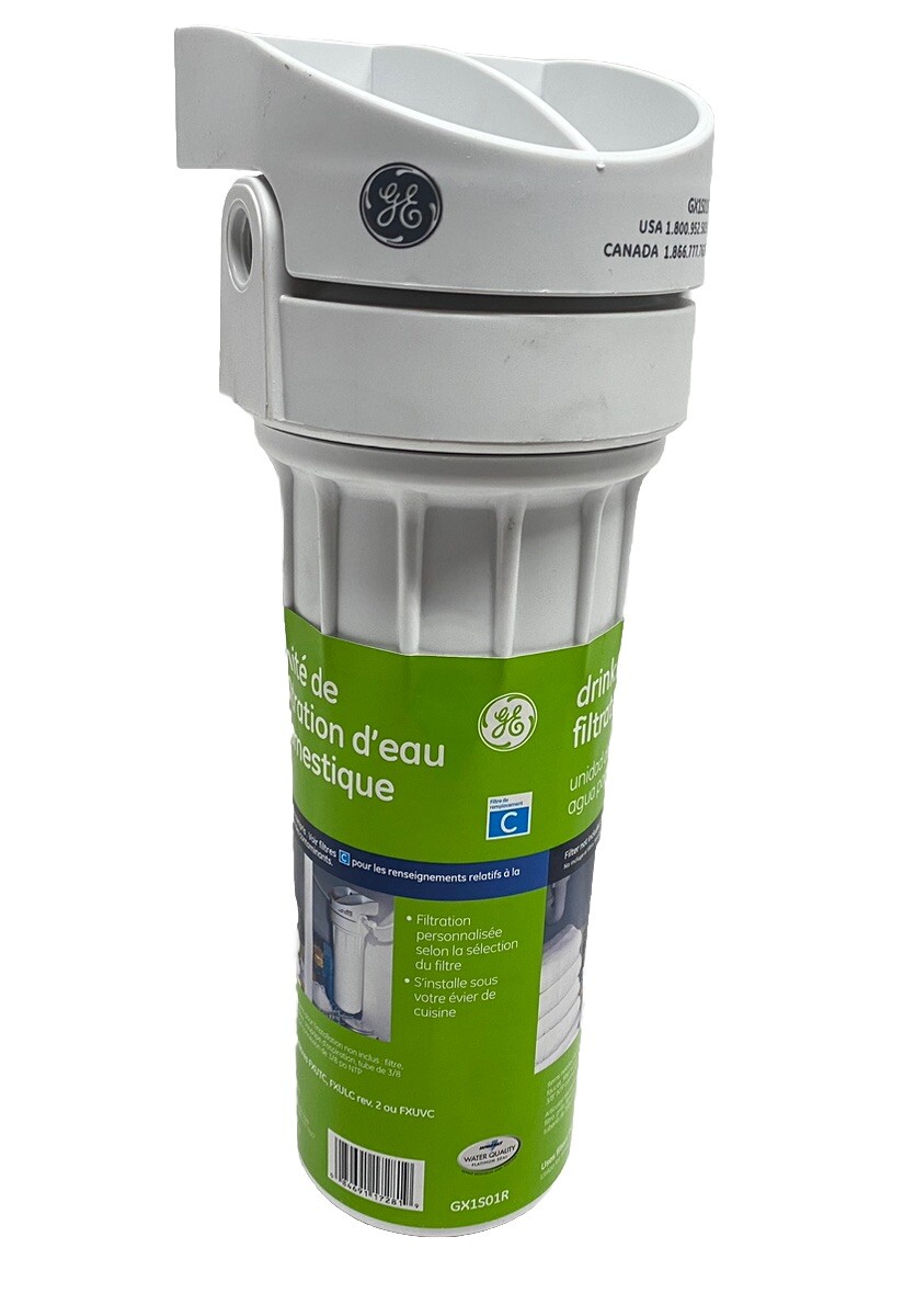 GE Under Sink Single Stage Water Filtration System GX1S01R White | eBay
