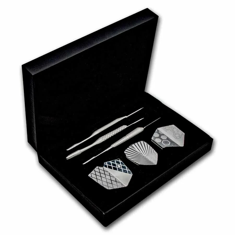 2023 Samoa 3D Shaped 3 Coin Dart Set 3x23 Grams Silver in OGP | eBay