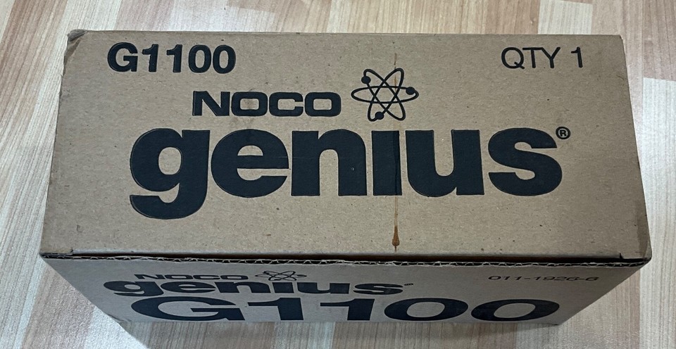 Noco Genius G1100 Car Battery Charger Household Vehicle Car Output 6-12 ...