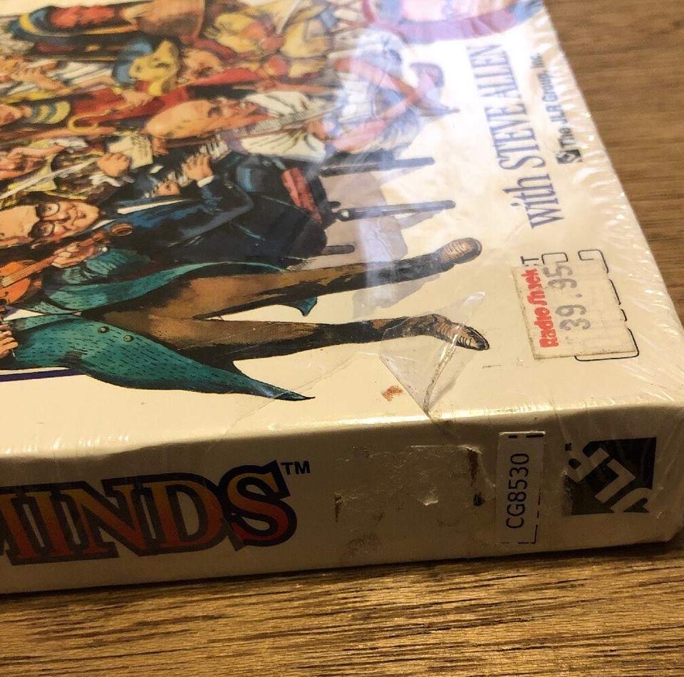 New Sealed Complete Meeting of the Minds VIS Tandy Memorex Video Game ...