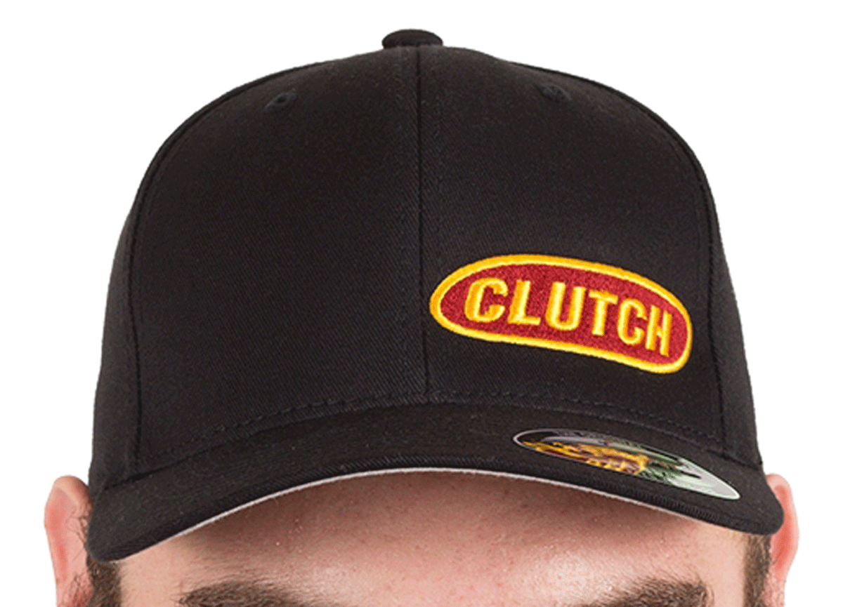 CLUTCH (Oval Logo) Flex-Fit Hat | eBay
