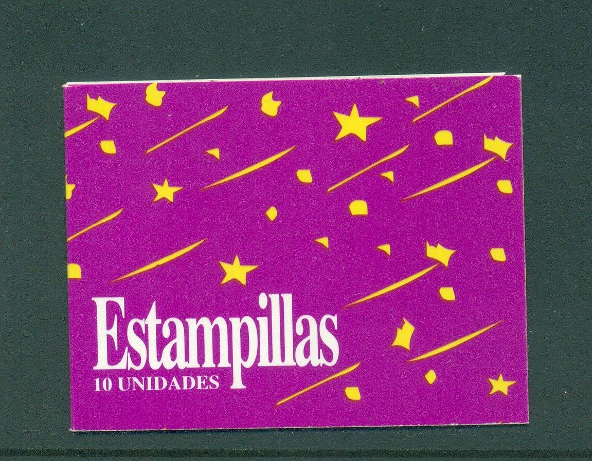Chile 1994 800$ Christmas pane of 10 $80 Mary and Jesus Art stamps ...