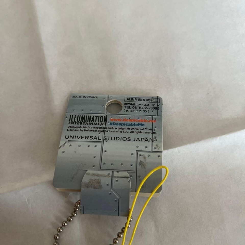 Universal Studios Japan Minion Mascot Charm Unused Collectible | eBay