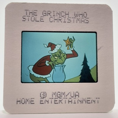 35mm Slide How the Grinch Stole Christmas! 60s Animated Cartoon Vtg ...