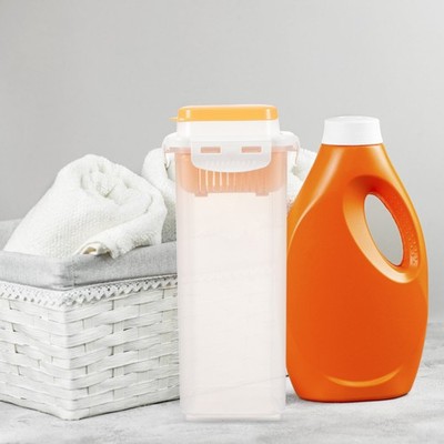 Container for Powder Laundry Detergent Storage Organizer Soap Holder ...