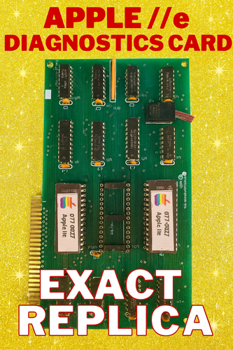 Apple IIe Diagnostic ROM Card - Fully Assembled and Tested New Version ...