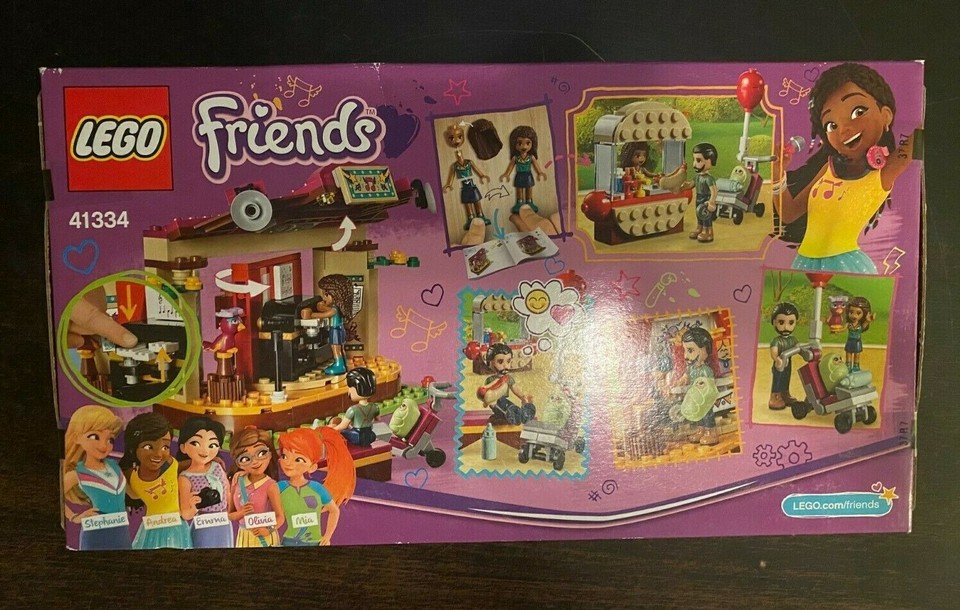 Lego 41334 - Friends - Andrea's Park Performance - Retired - New In ...