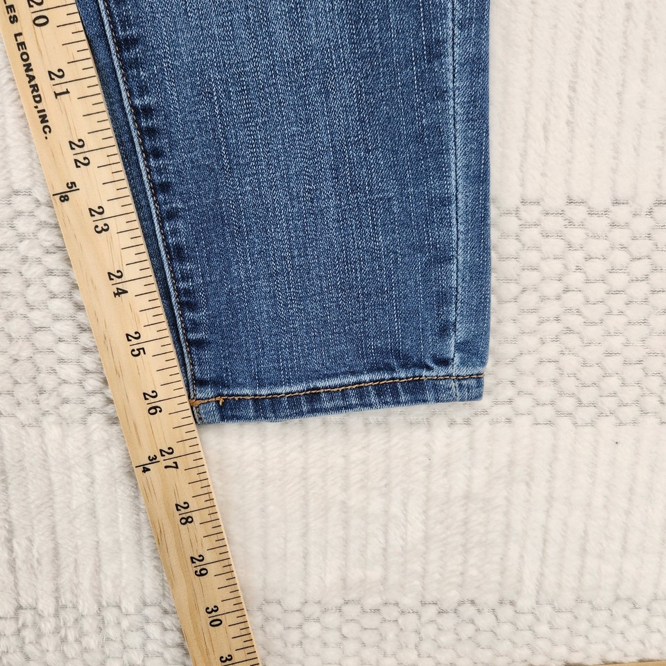 American Eagle Super Stretch Jeans Womens Sz 10 Regular Blue Jeggin | eBay