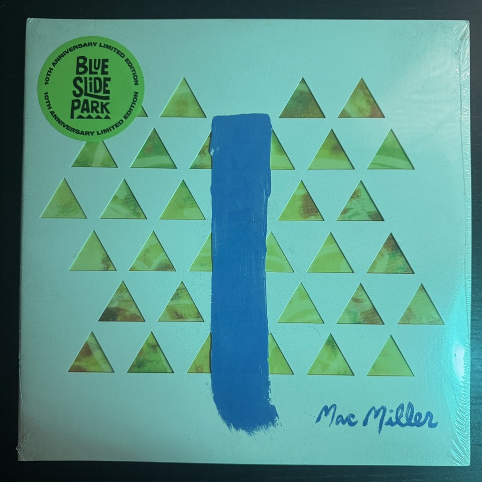 Mac Miller - Blue Slide Park 2LP 10th Anniversary Deluxe Vinyl (COLOR ...