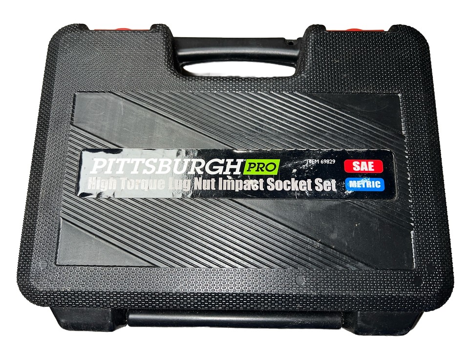 Hand Tool – Impact Socket Set – Pittsburgh Automotive 69829 – 1/2 ...