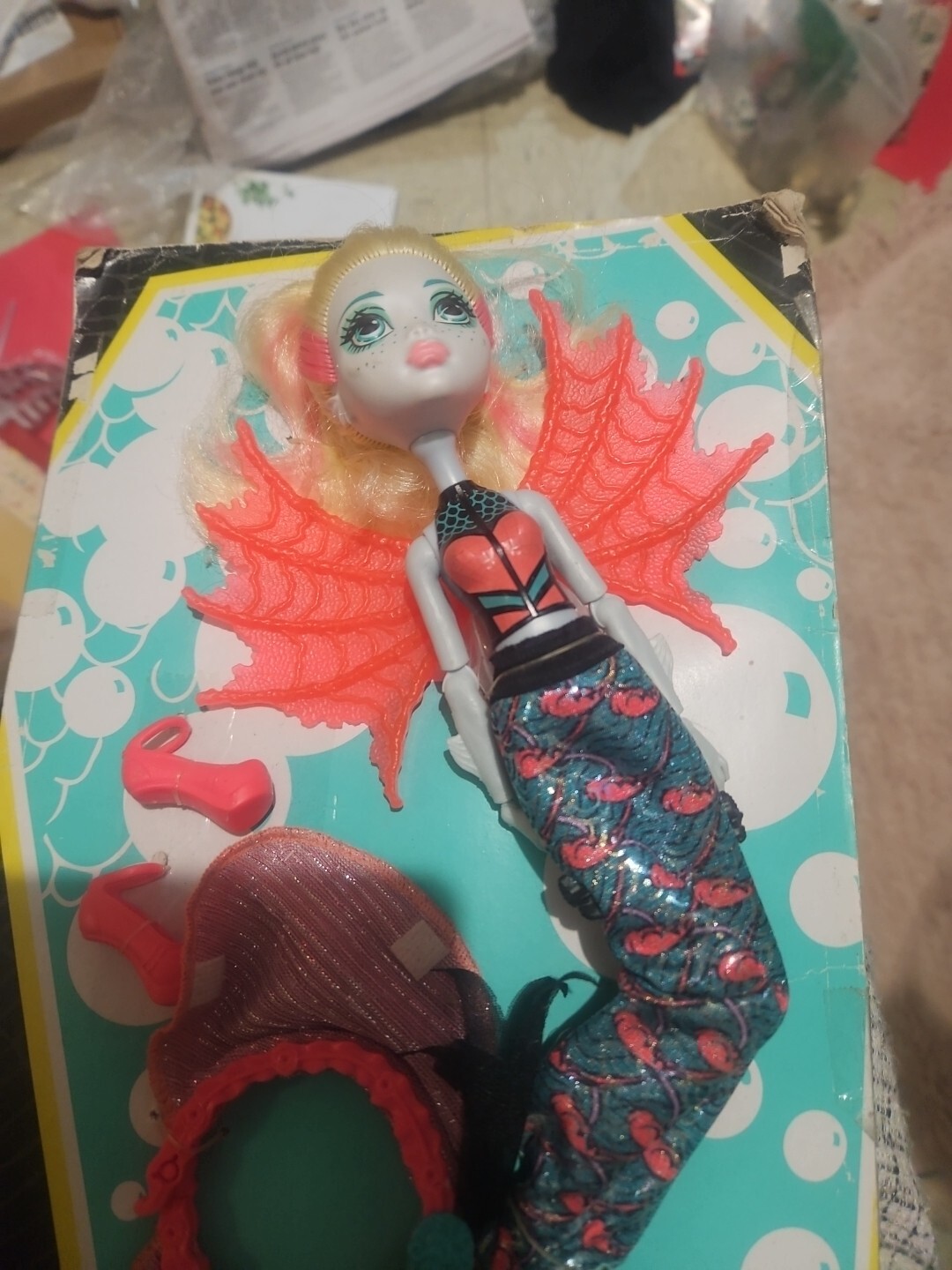 Monster High Ghoul To Mermaid Lagoona Blue FKP48 2017 NEW | eBay