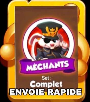 Set (Méchants) Coin Master complet | eBay