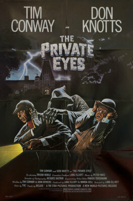 The Private Eyes 1980 U.S. One Sheet Poster | eBay