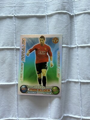 Match Attax 2008-09 - Cristiano Ronaldo 101 Hundred 100 Club Card | eBay UK